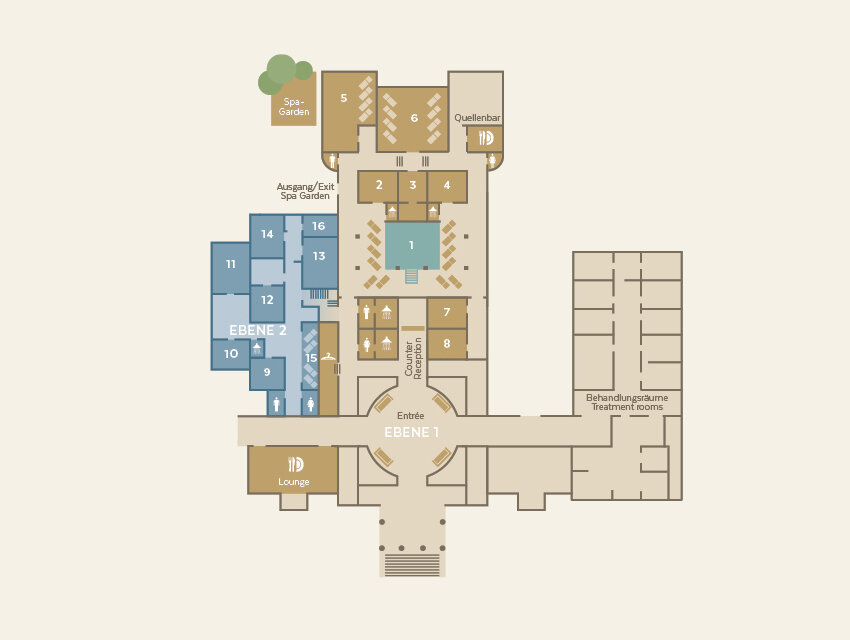 Dampfbäder und Saunen im Kur-Royal Day Spa Bad Homburg v. d. Höhe | Bad ...